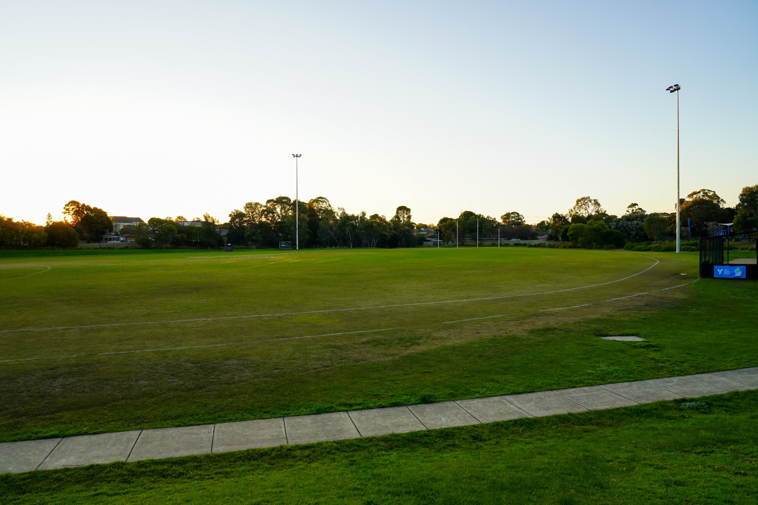 Sportsground lighting upgrades at Carlson Reserve | Shape Monash